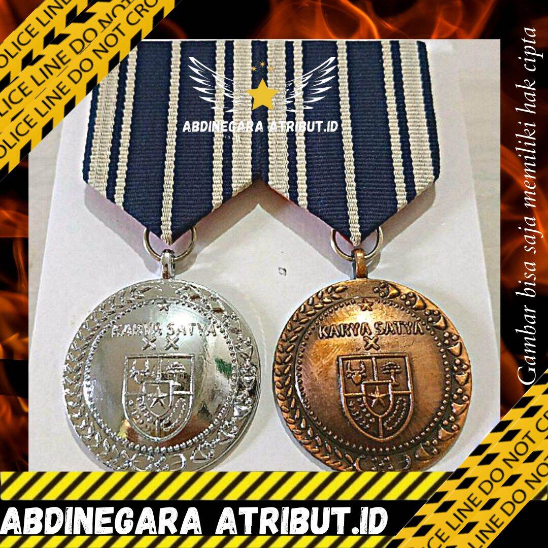 Satya lencana PNS ASN 10 20 tahun cod perlengkapan Abdinegara atribut ...