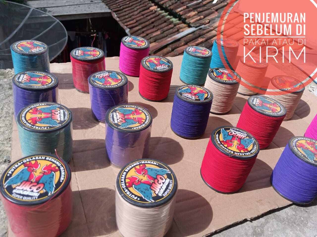 Gelasan katun benang layangan super cap JAGO Sukabumi no 24 tebal ...