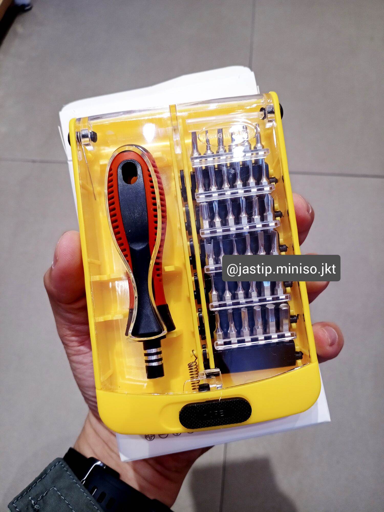 MINISO 🆕 Obeng Set / Complete Obeng Set | Lazada Indonesia