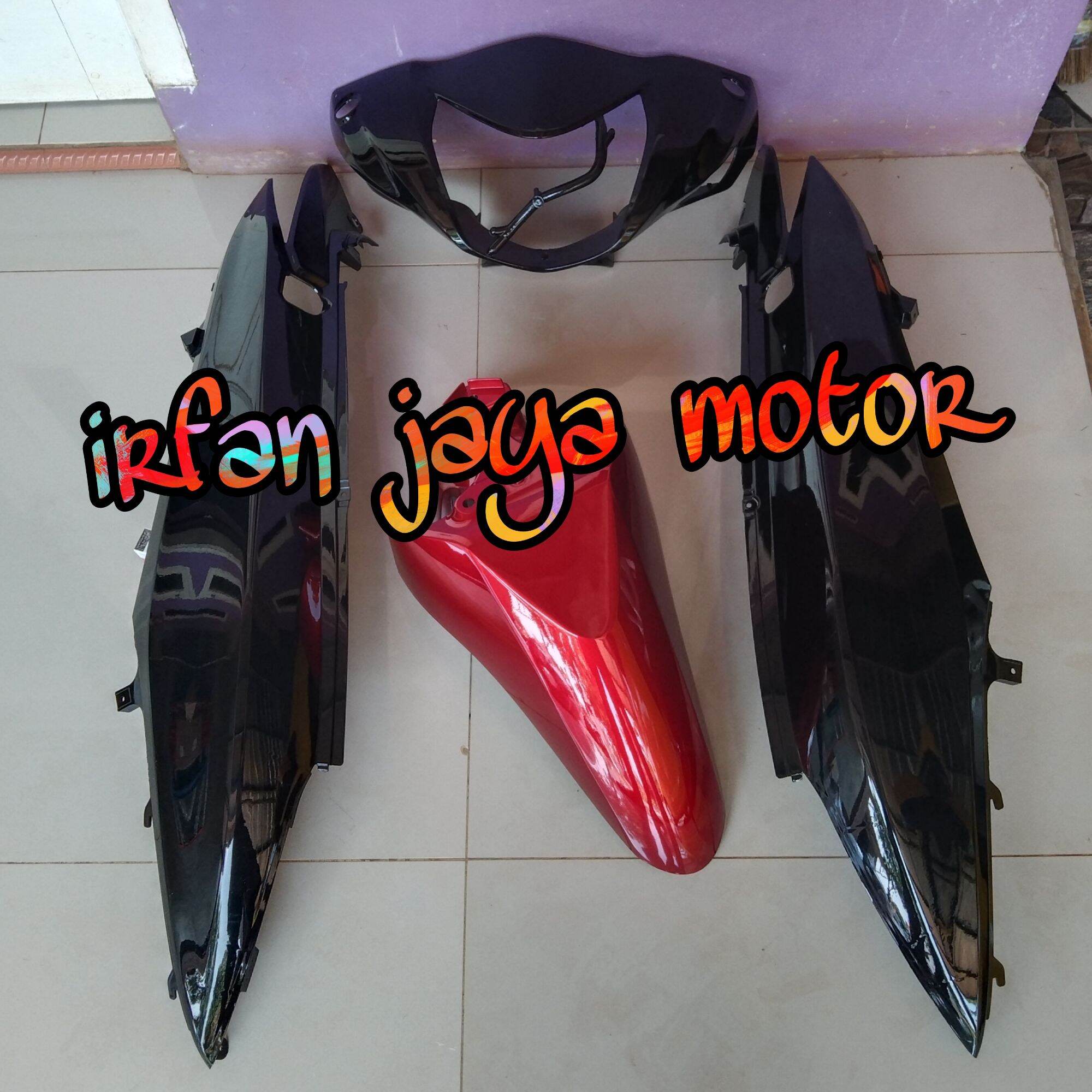 Cover body Halus Satu Set honda Spacy fi Spacy karbu hijau plus ...