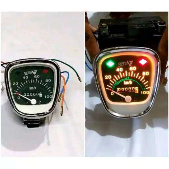 Speedometer motor C70 standar panel Odometer Honda ulung Pitung Honda ...