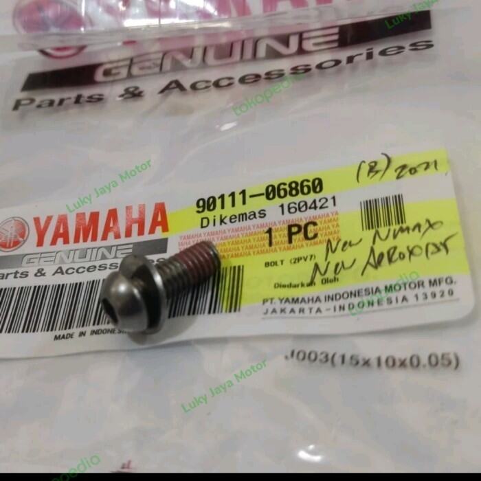 Bolt Hex Socket Button Baut Pengaman Cover Knalpot New Nmax Aerox ...