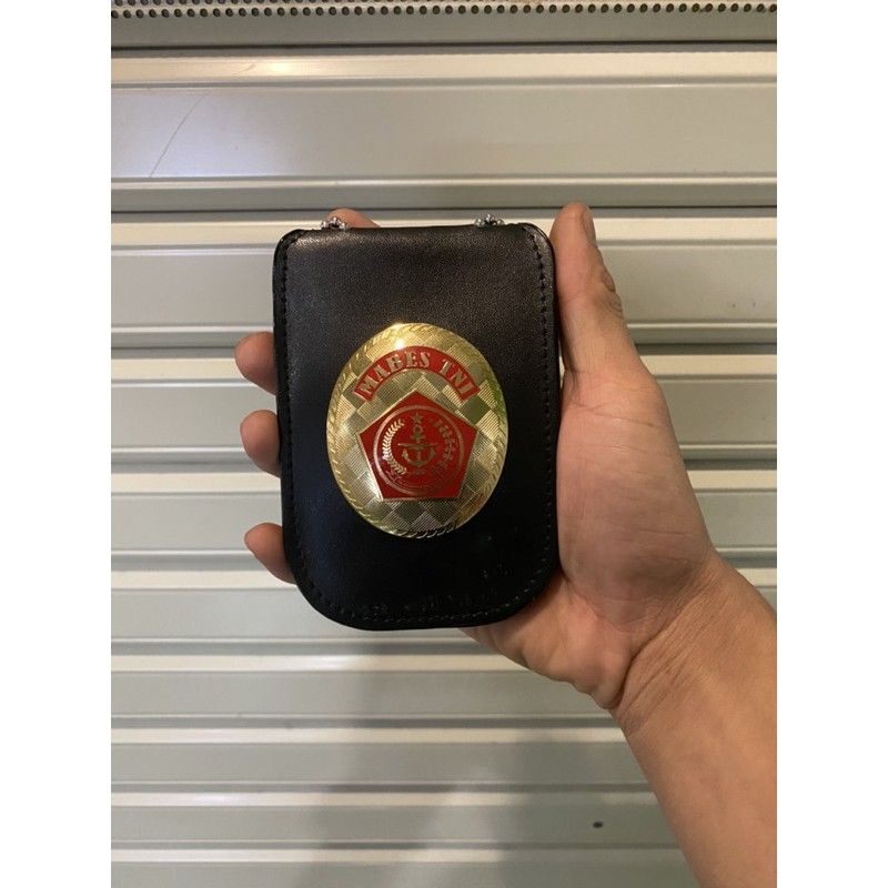 Dompet KTA Id Card Mabes TNI Kalung Lencana Mabes TNI | Lazada Indonesia