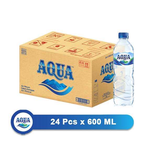 AQUA Kemasan Botol 600ml | Lazada Indonesia