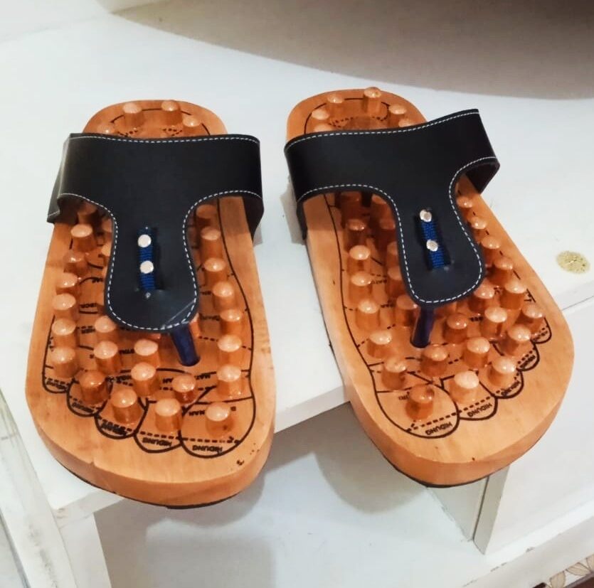 Sandal kesehatan rematik - refleksi/terapi/asam urat/alat pijat kaki ...