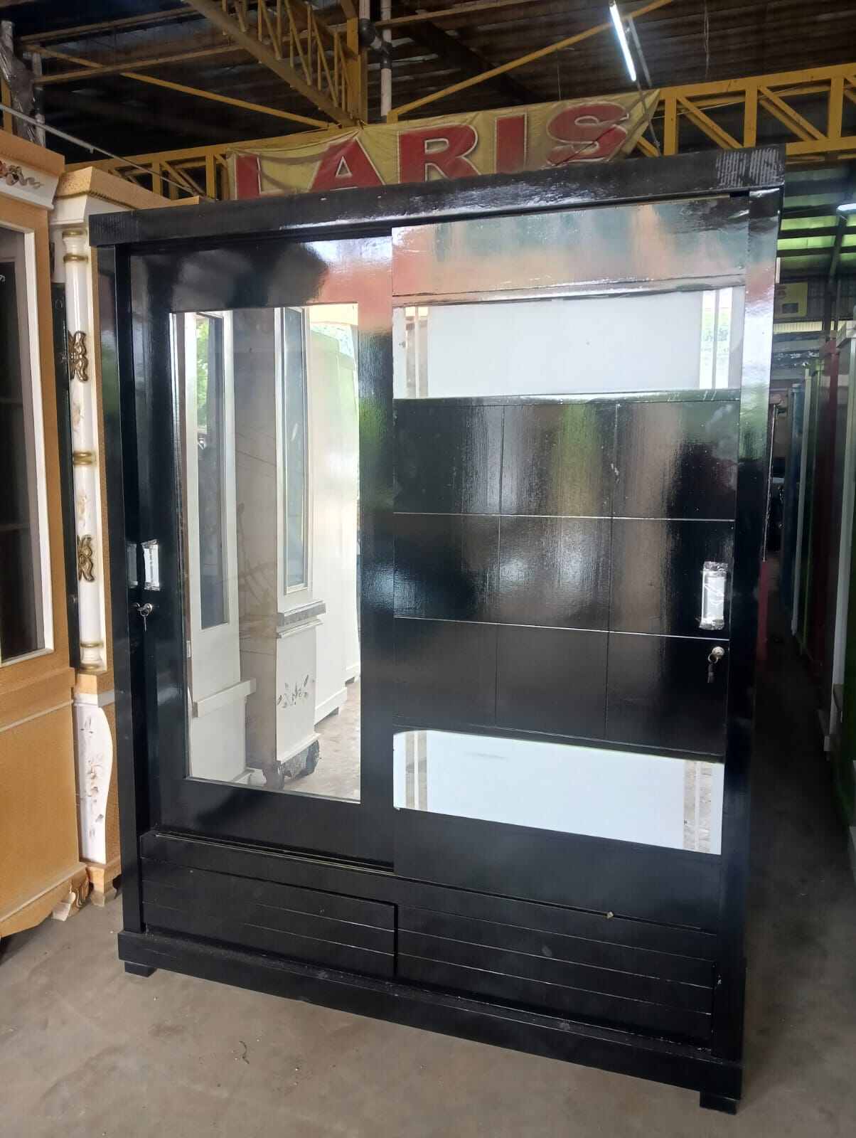 LEMARI BLOKTIK JUMBO 2P | Lazada Indonesia