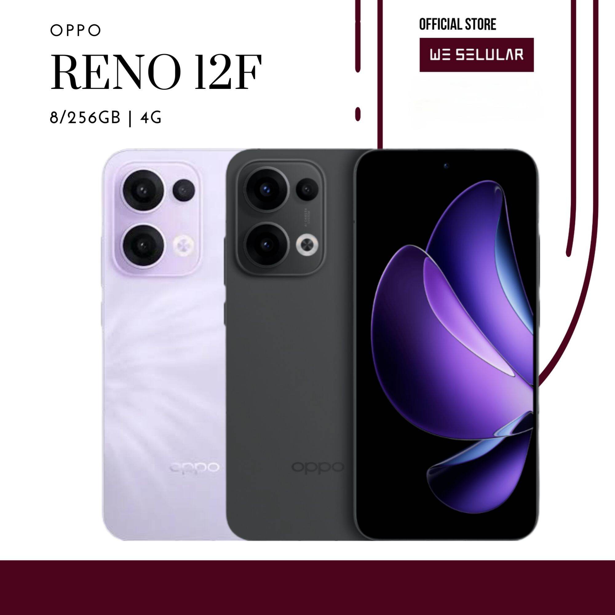 Oppo Reno 13f 4G 8/256GB Garansi Resmi | Lazada Indonesia