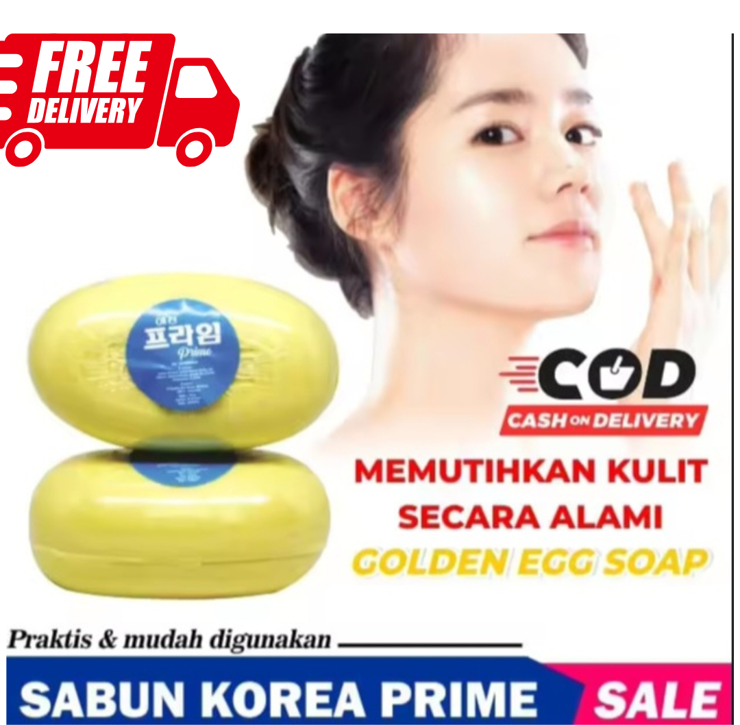 sabun batang kuning korea // sabun korea whitening membantu mencerahkan ...