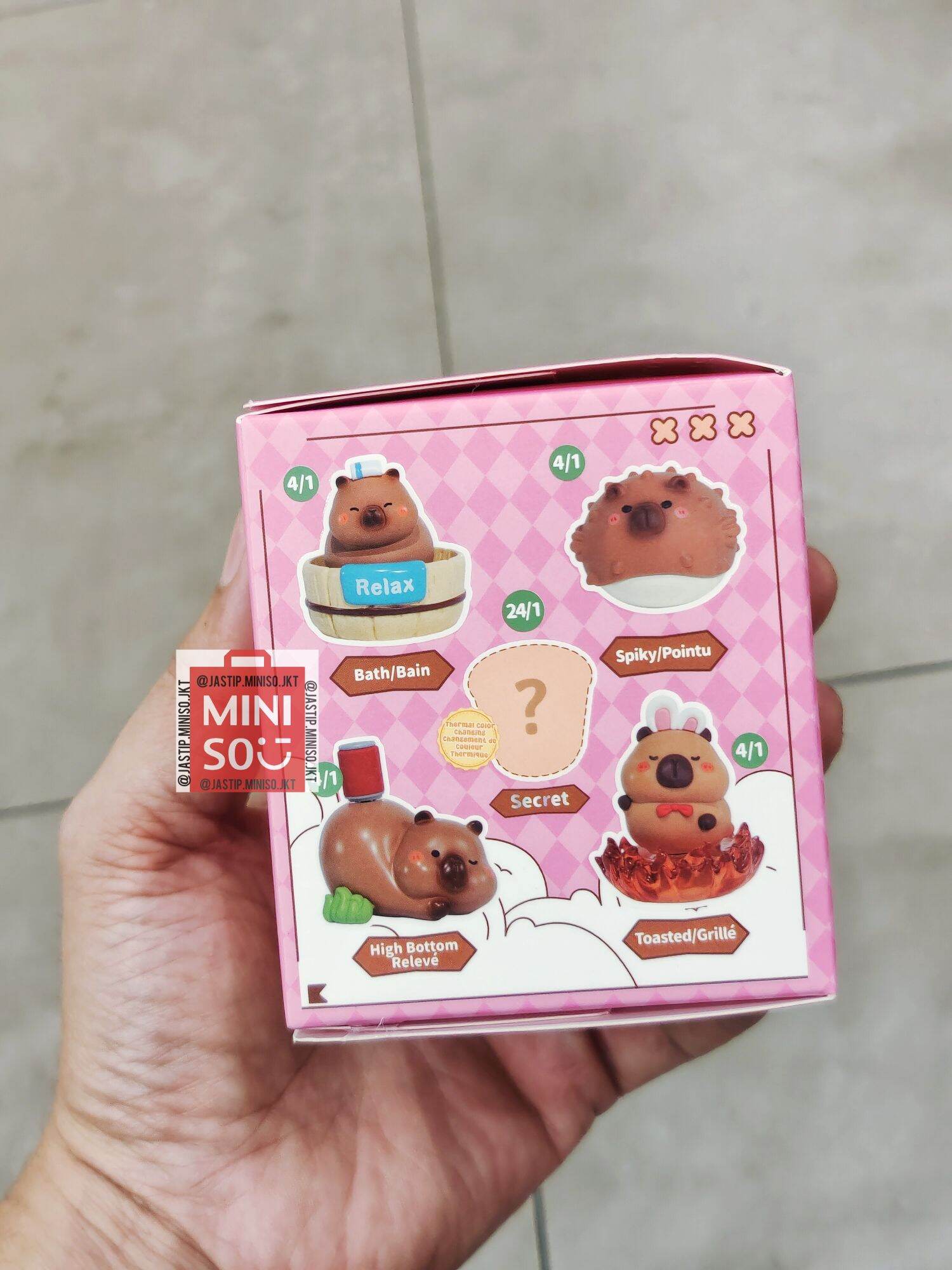 MINISO Toys 🆕 Blind Box CAPYBARA Surprise Box (1pc Random) | Lazada ...