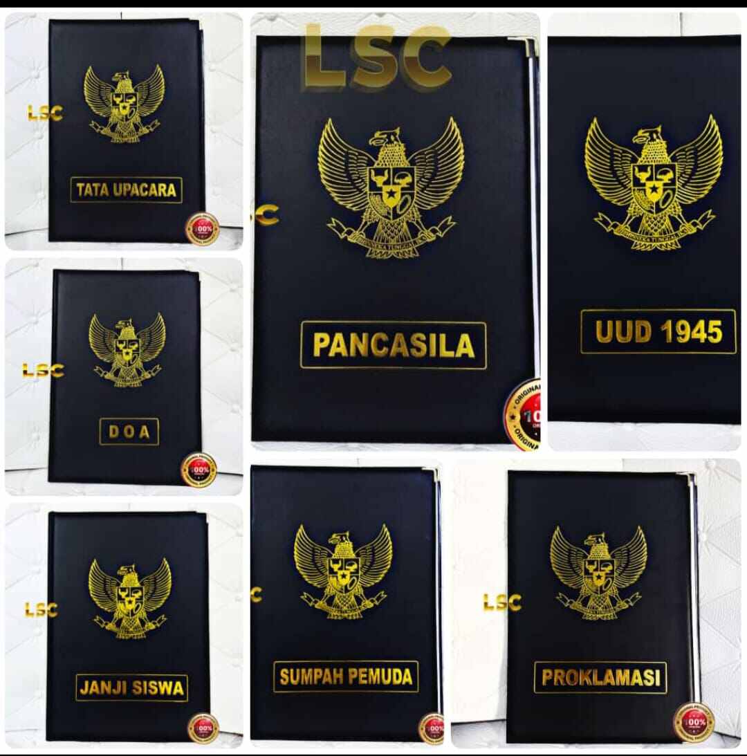 Map upacara isi 7 tanpa selempang perlengkapan upacara bendera | Lazada ...
