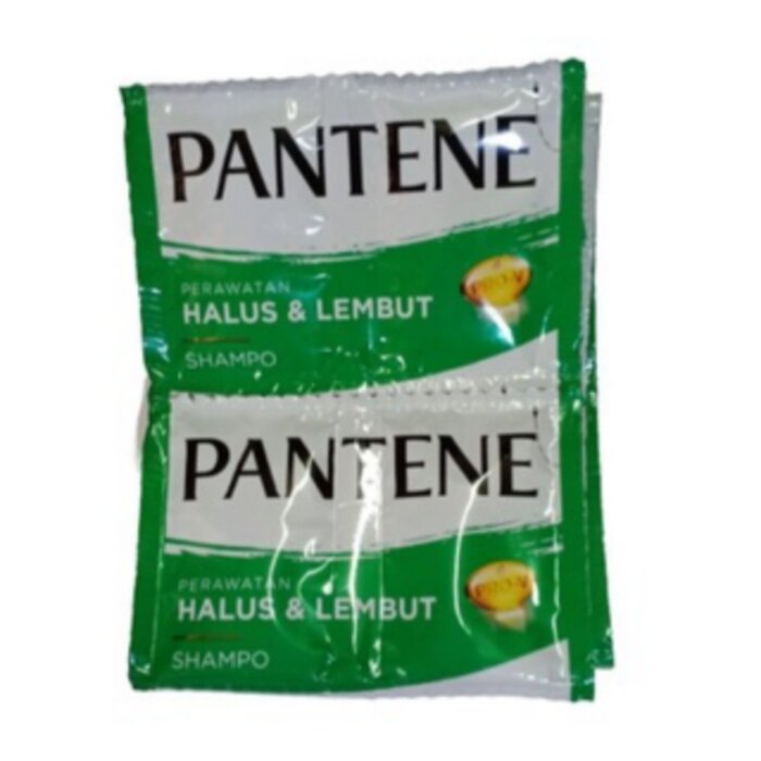 pantene shampo halus&lembut sachet 5mlx2 1 renteng isi 12 sachet ...