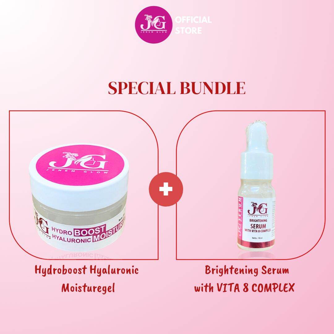 JG Jenem Glow Paket Bundle Mois dan Serum Original BPOM | Lazada Indonesia