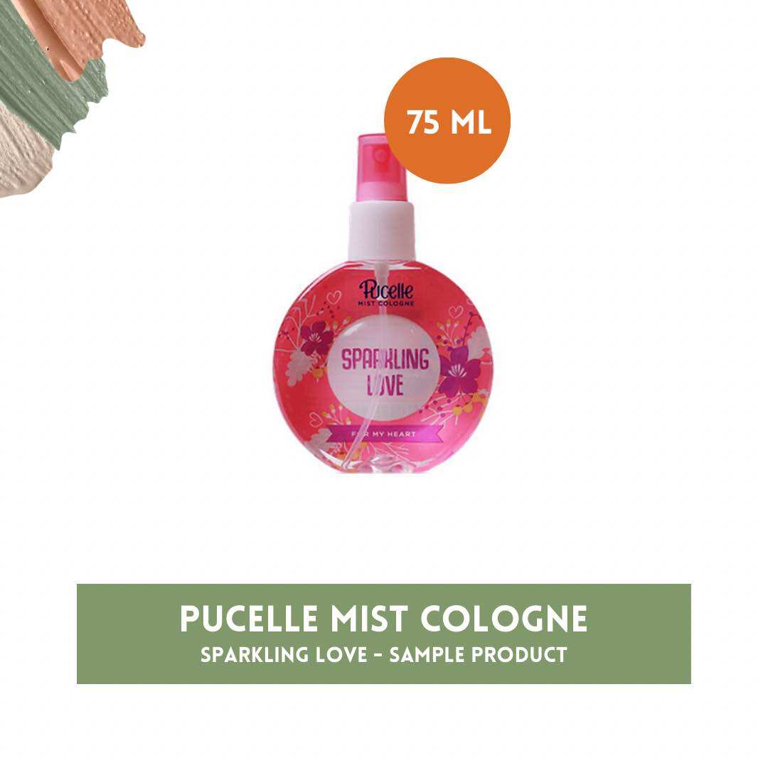 Pucelle Body Mist Cologne 75 ml Sparkling Love (SAMPLE PRODUCT ...
