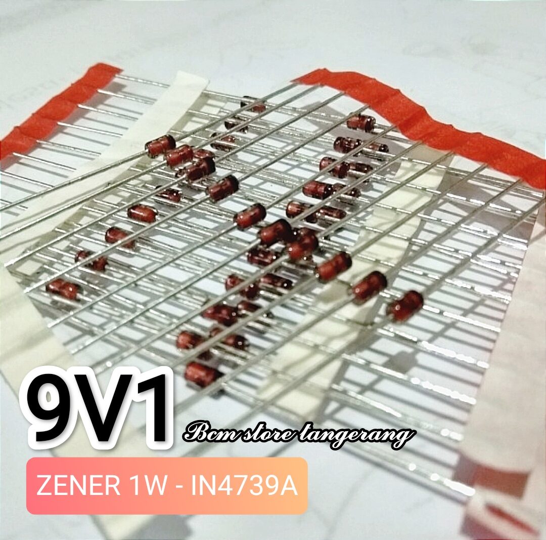 5 BUAH Dioda Zener 1W 9V1 9,1V 1N4739A IN4739A 4739A IN4739 | Lazada Indonesia