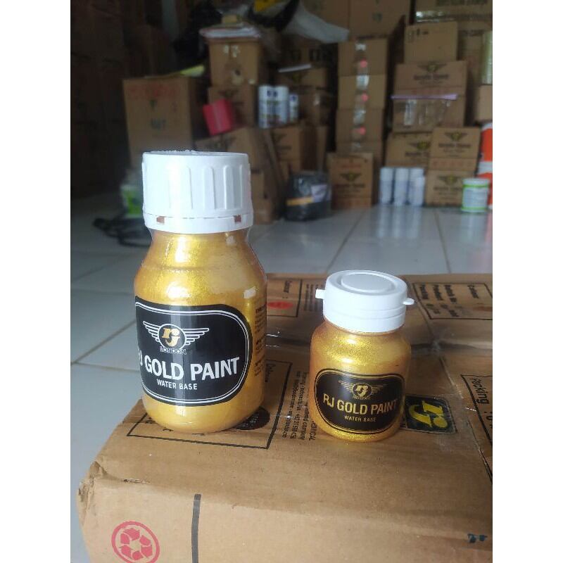 Gold paint cat, warna, emas 250gram | Lazada Indonesia