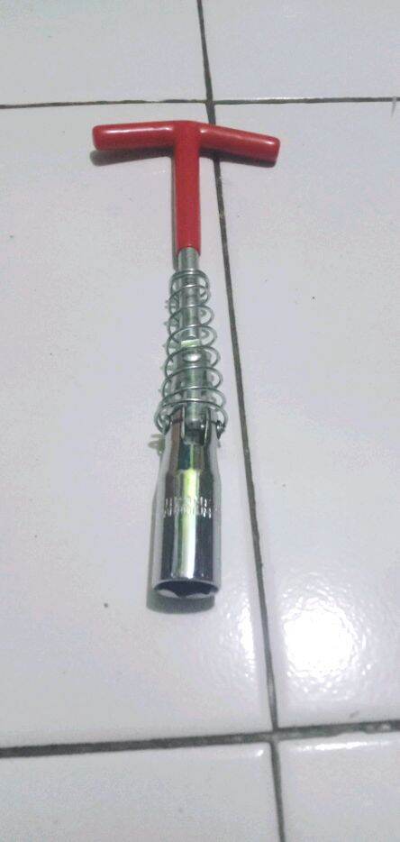 kunci busi BIG BOSS model spiral motor bebek metik grip-on | Lazada ...