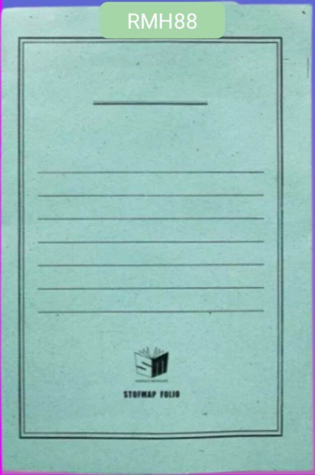 1 Pak Map Kertas Murah Folio Biasa Isi 50 Pcs | Lazada Indonesia