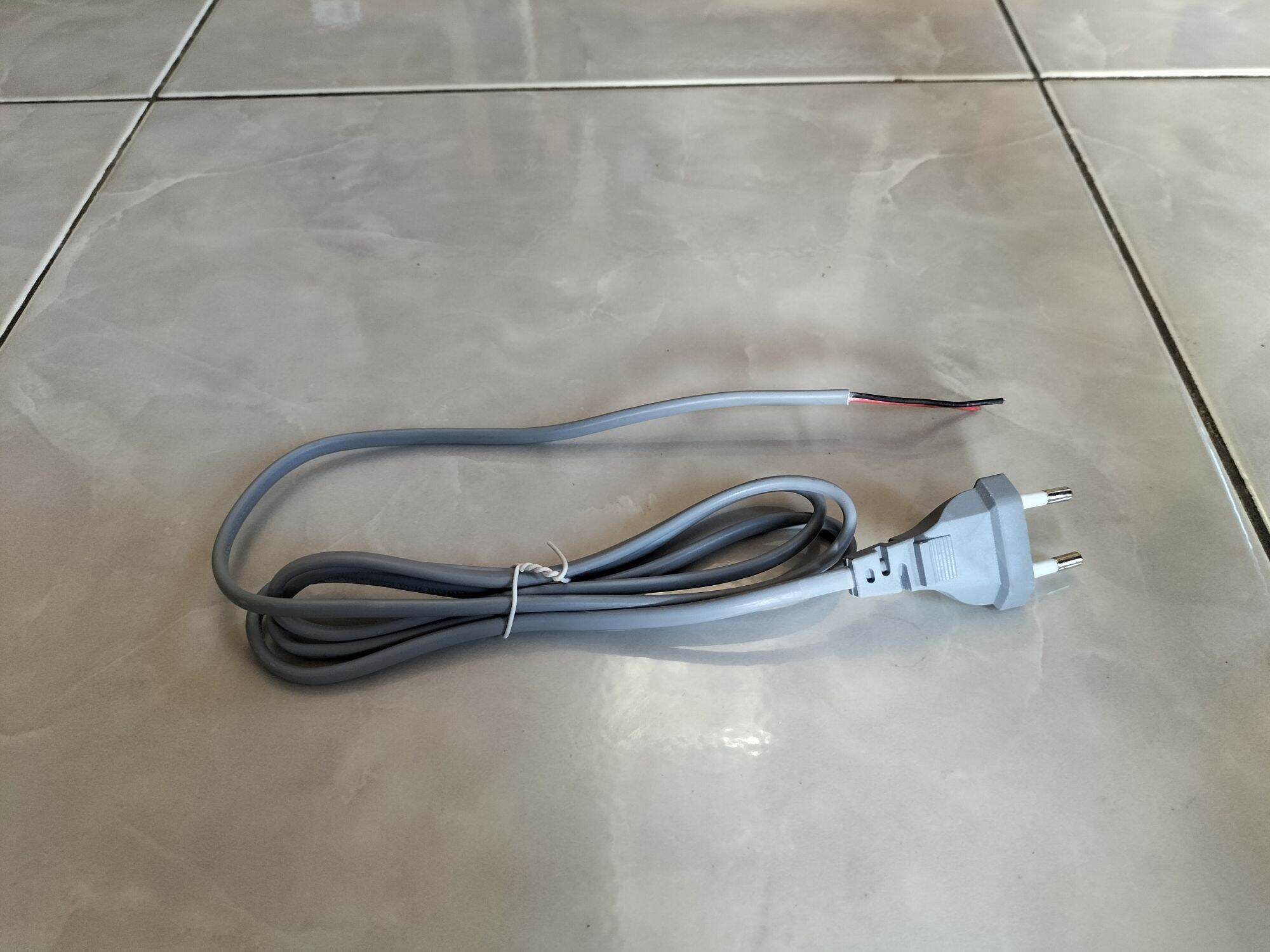 Ac cord Kabel colokan listrik PLN 220v abu abu panjang 1,5 meter ...