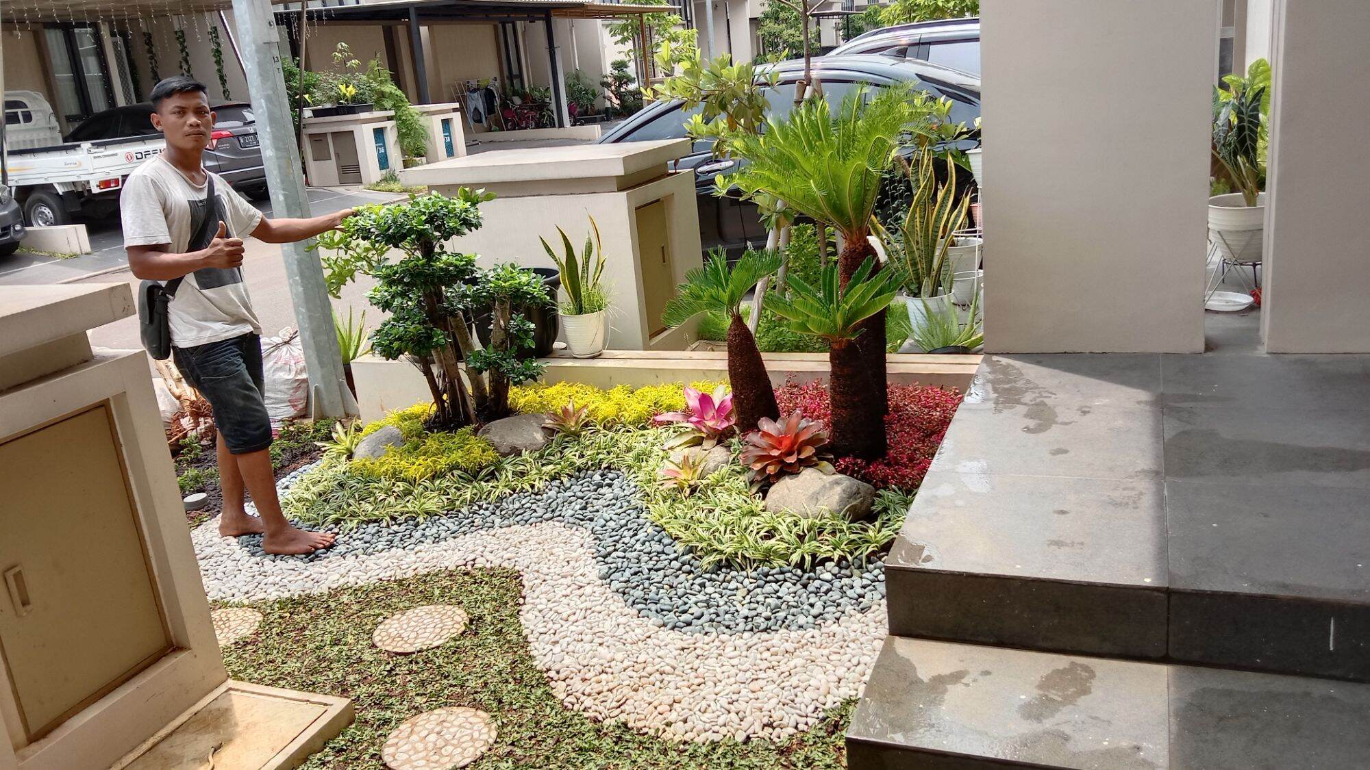 pembuatan taman rumah minimalis | Lazada Indonesia