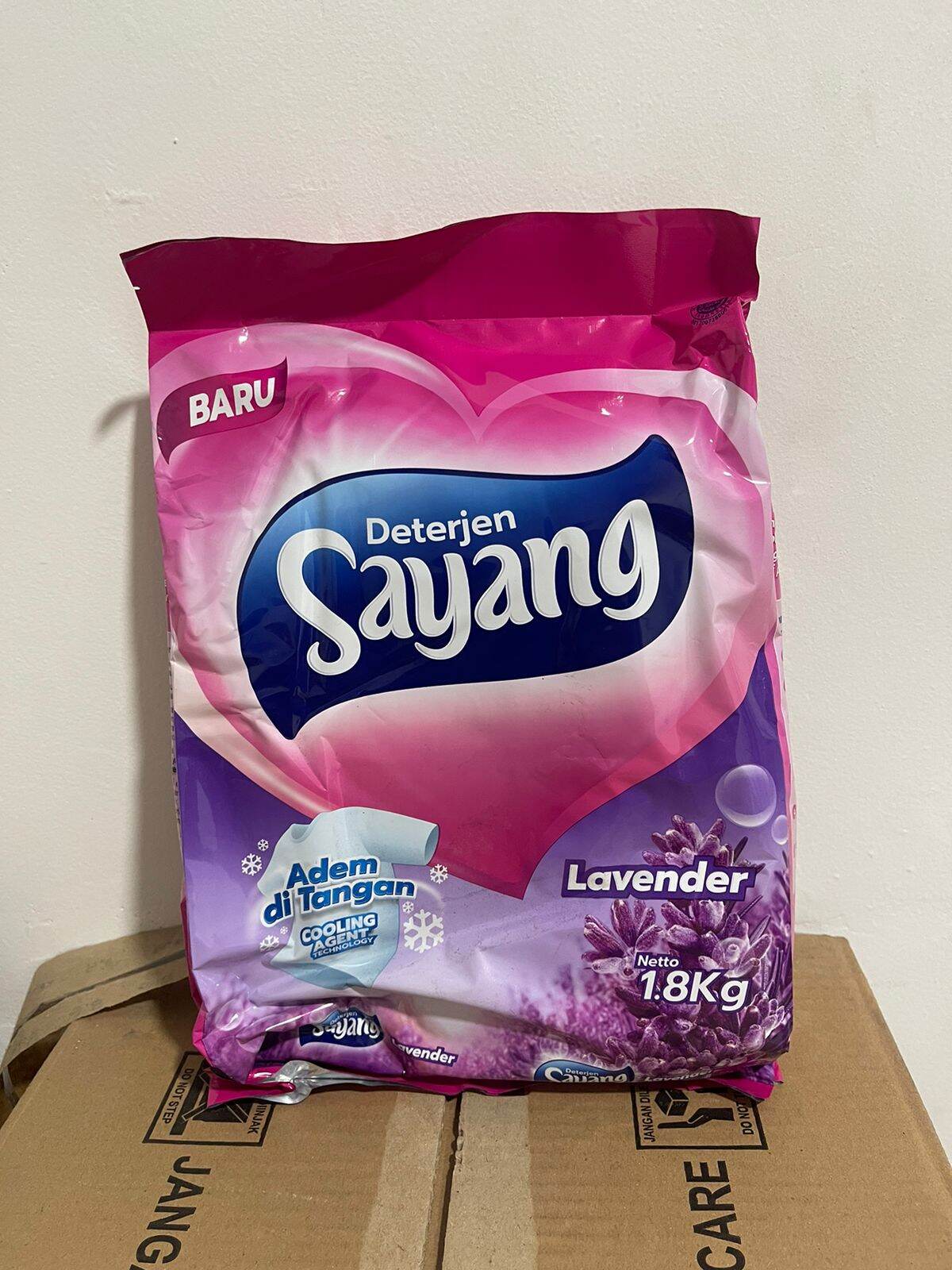 Sayang detergent 1.8kg sabun cuci baju bubuk 1.8kg LAVENDER | Lazada ...