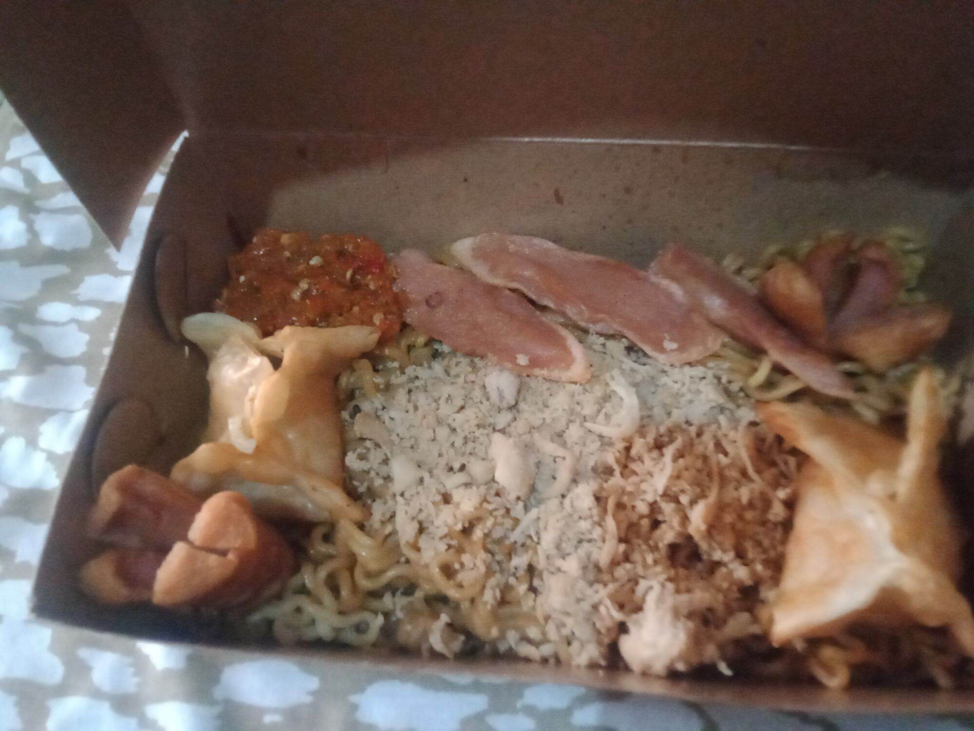 Mie Level, mie pedas, Frozen food, mie gac*an KW, mie kering beku ...