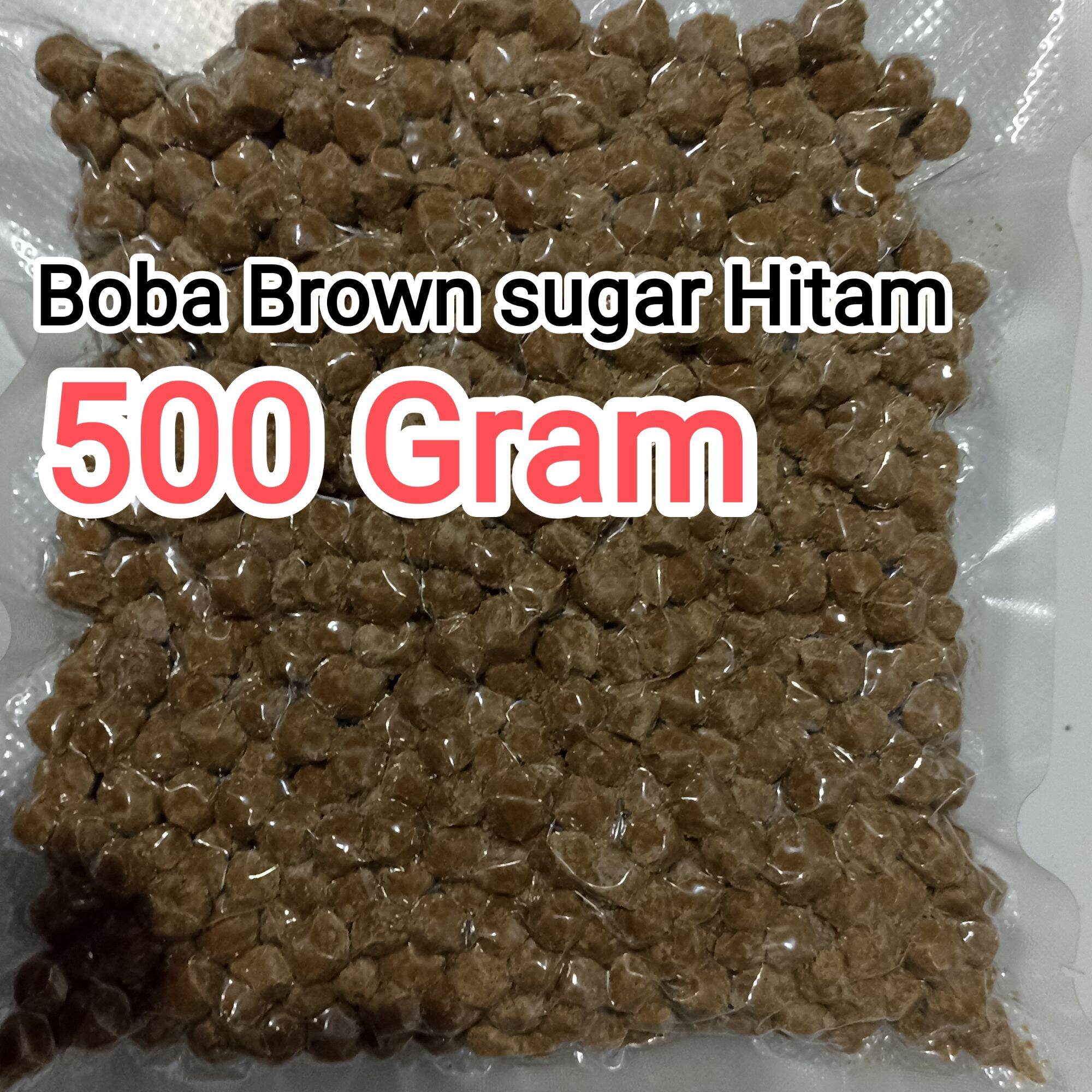 Boba brown sugar hitam 500gram boba taipoka pearl bubble | Lazada Indonesia