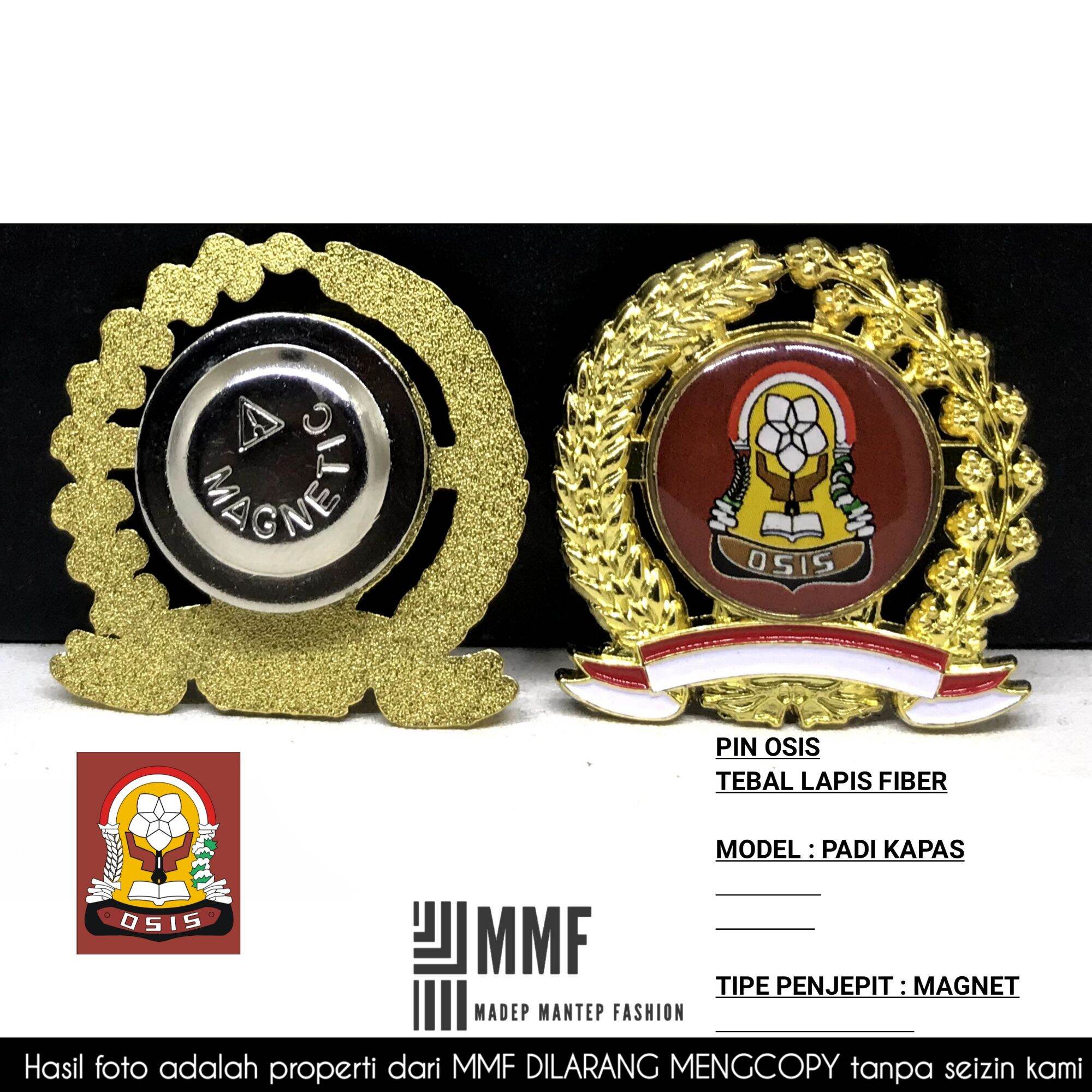 Pin OSIS Terbaru Pin Osis SMA Pin Osis Sekolah Magnet Peniti - PIN OSIS ...