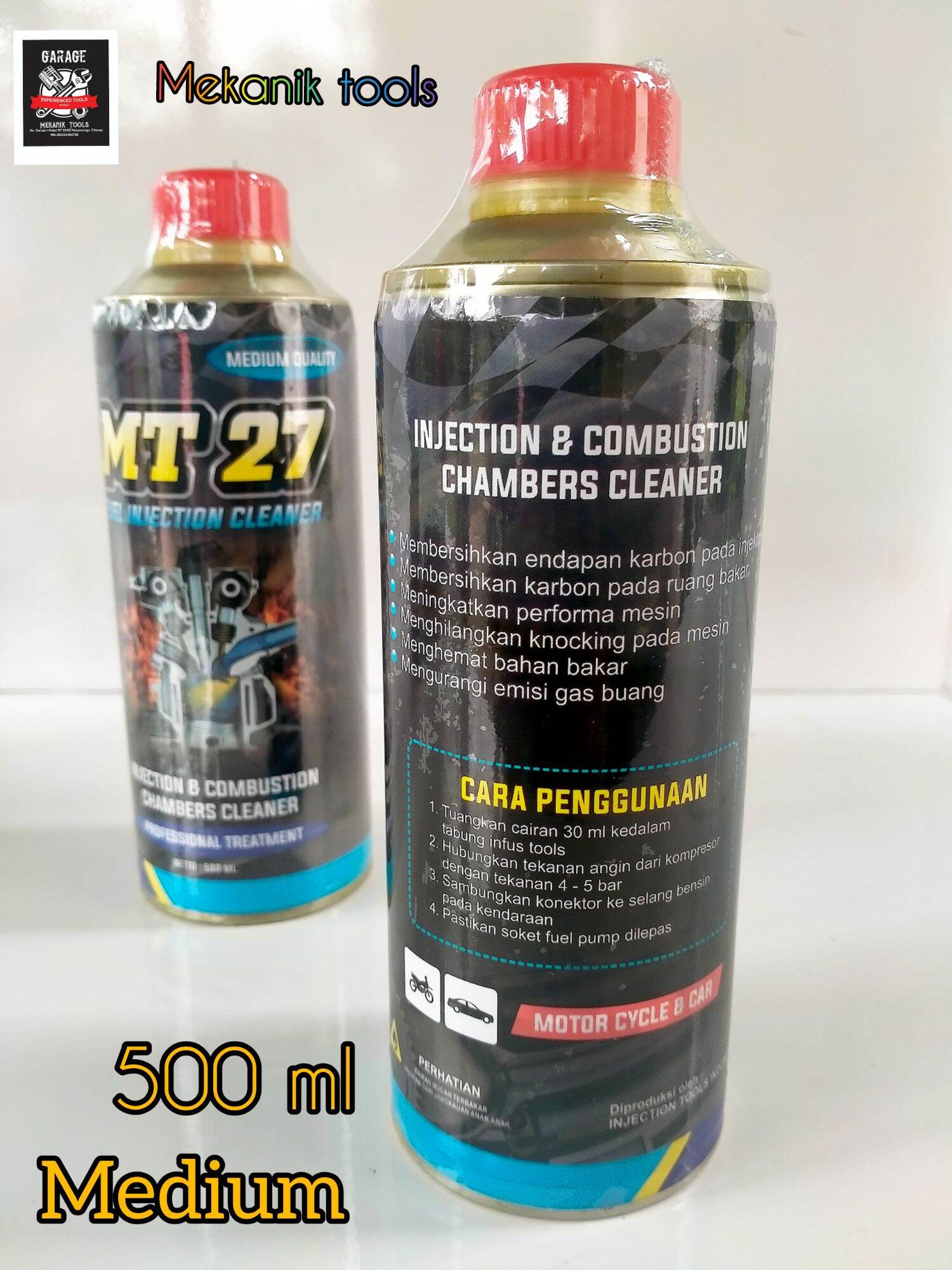 Cairan infus injeksi motor 500 ml cairan pembersih injector | Lazada ...