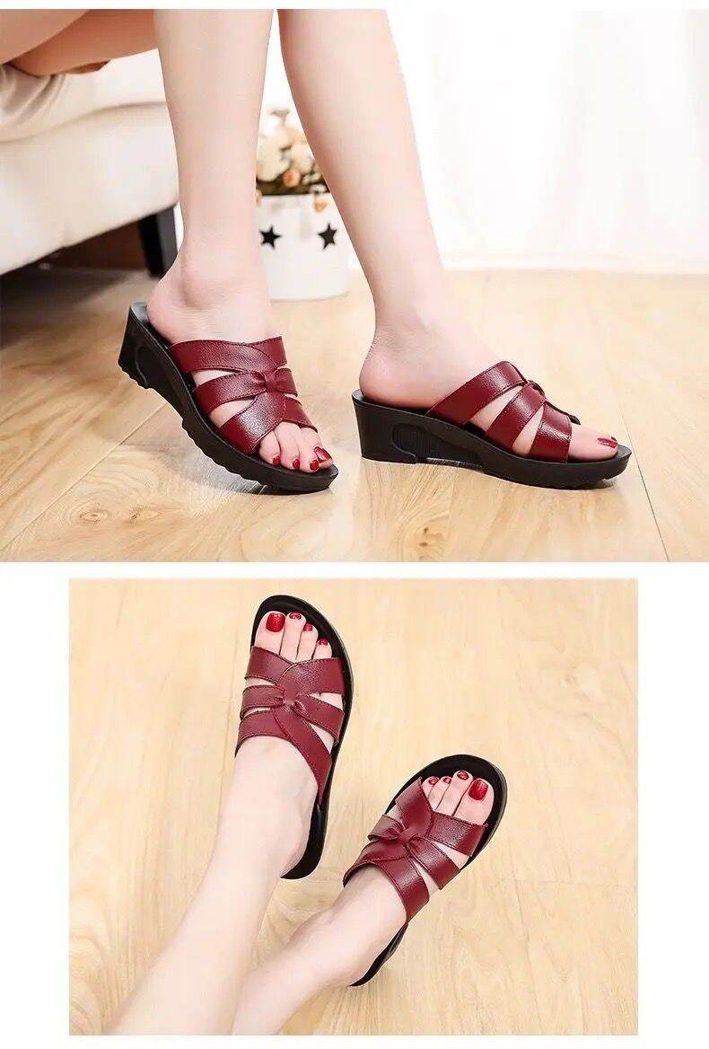 sendal wanita dengan model kombinasi yang sangat elegan membuat semakin ...