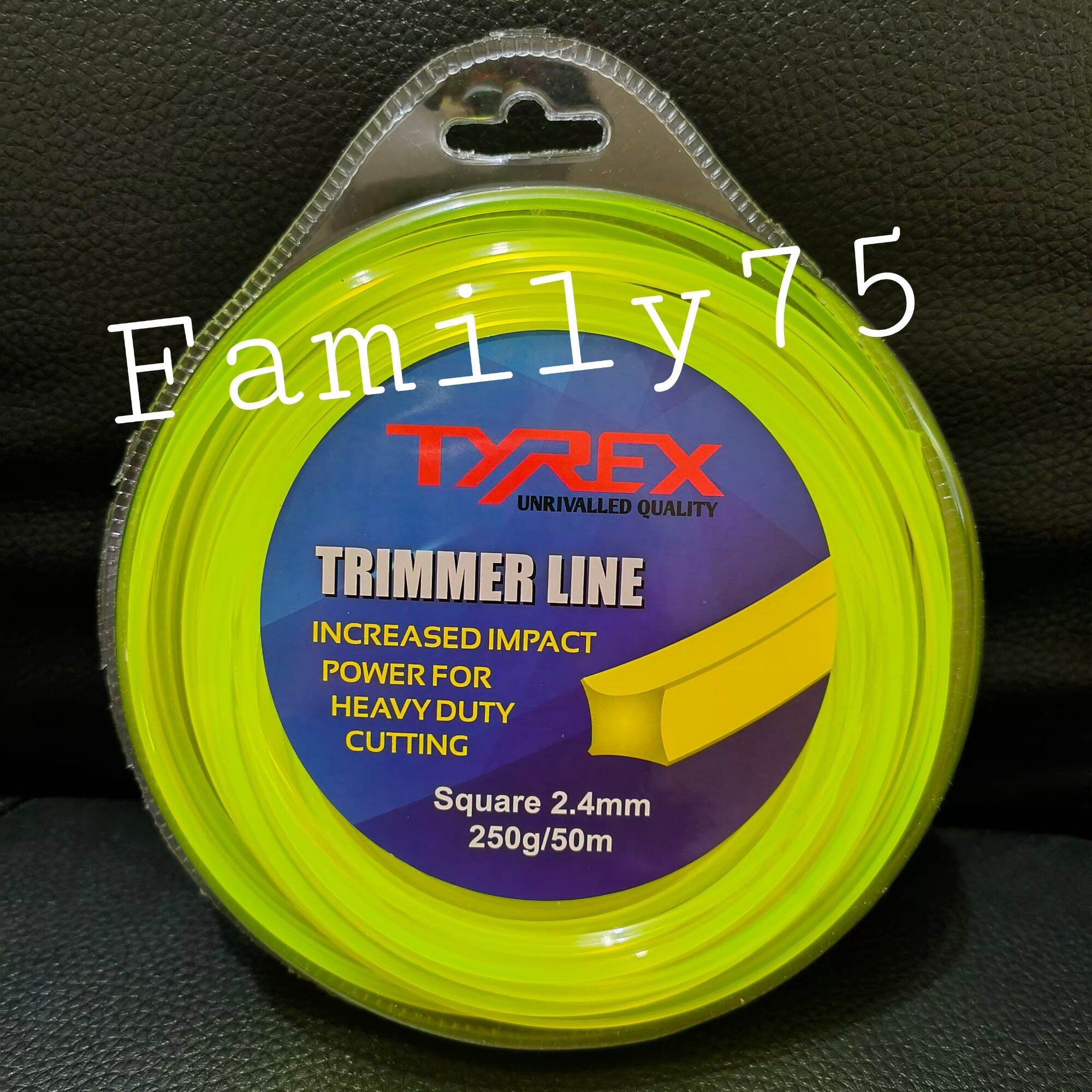Tali Senar Potong Rumput 50M 2,4MM Nylon Trimmer Line 50 Meter | Lazada ...
