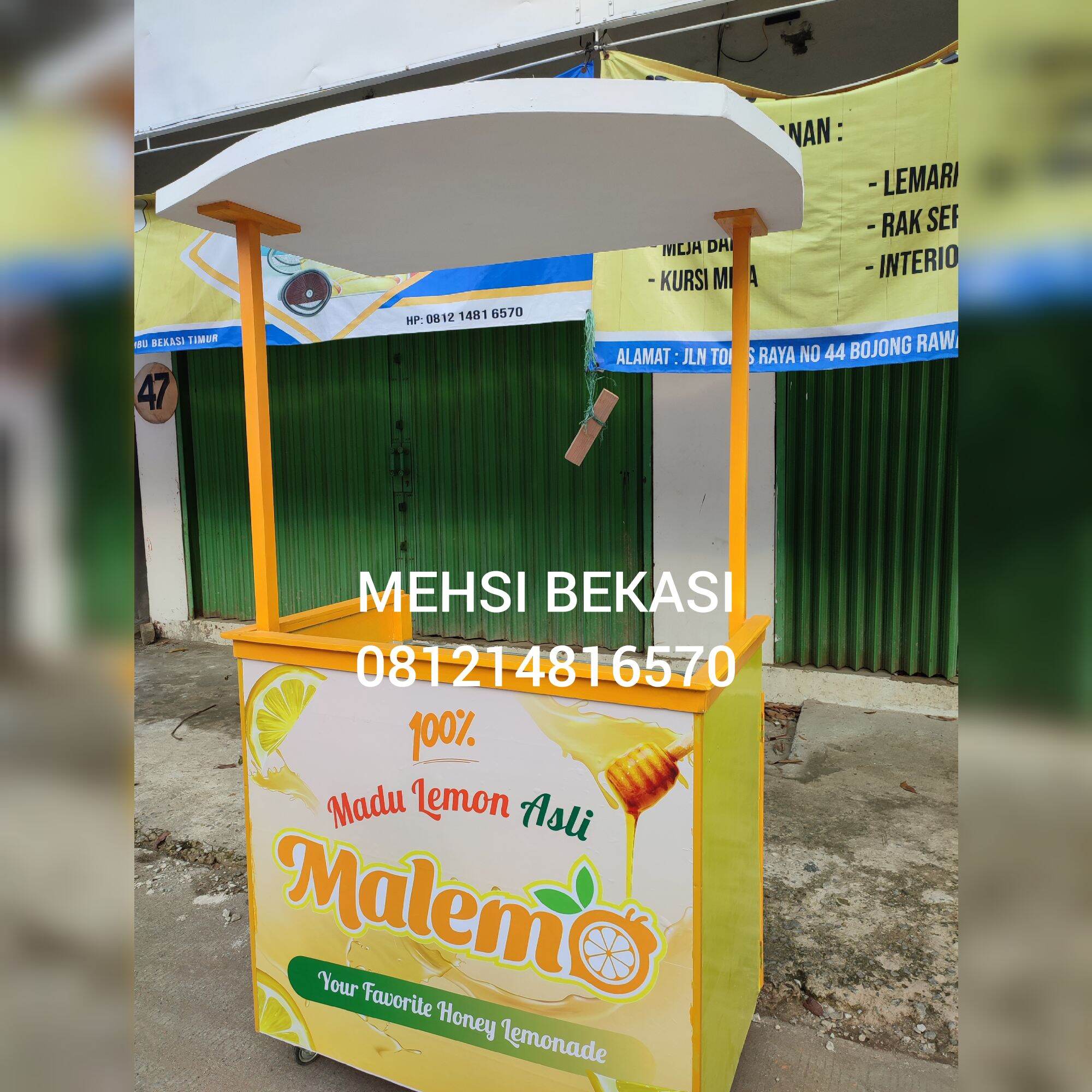 Booth / Gerobak minuman praktis | Lazada Indonesia