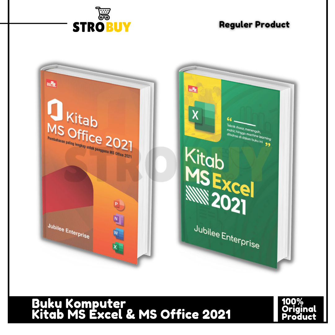 Buku Kitab MS Office dan MS Excel 2021 | Lazada Indonesia