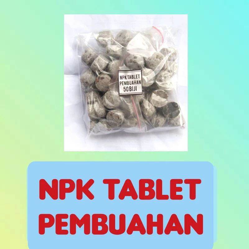 Pupuk NPK Tablet isi 50 biji | Lazada Indonesia