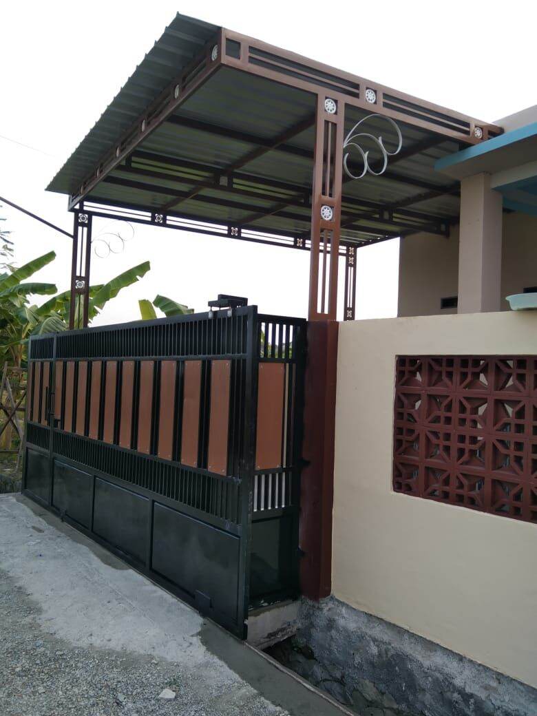 pagar minimalis dan kanopi besi hollow | Lazada Indonesia
