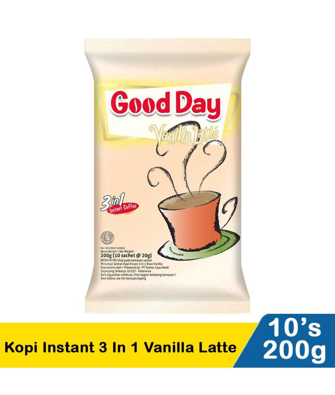 GOOD DAY Mocacinno isi 10 sachet (20gram) | Lazada Indonesia