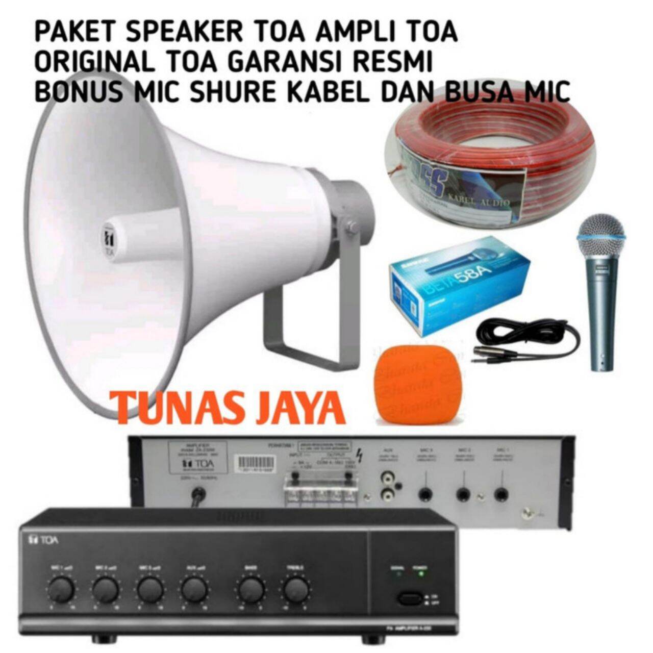PAKET TOA SOUND SYSTEM MASJID DAN MUSHOLLA | Lazada Indonesia