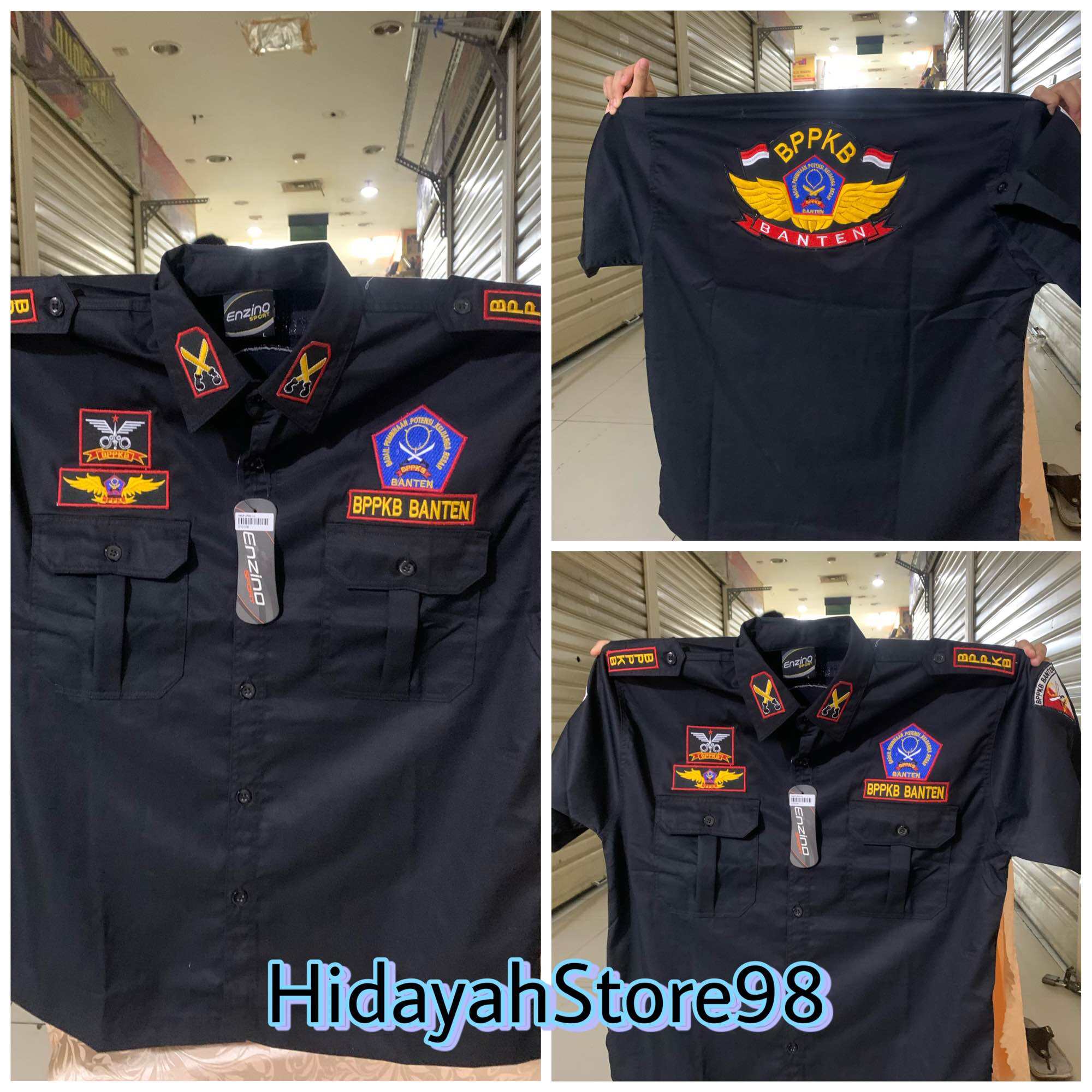 Seragam BPPKB Banten | PPBNI | Kemeja BPPKB | Lengan Pendek | Lengan ...