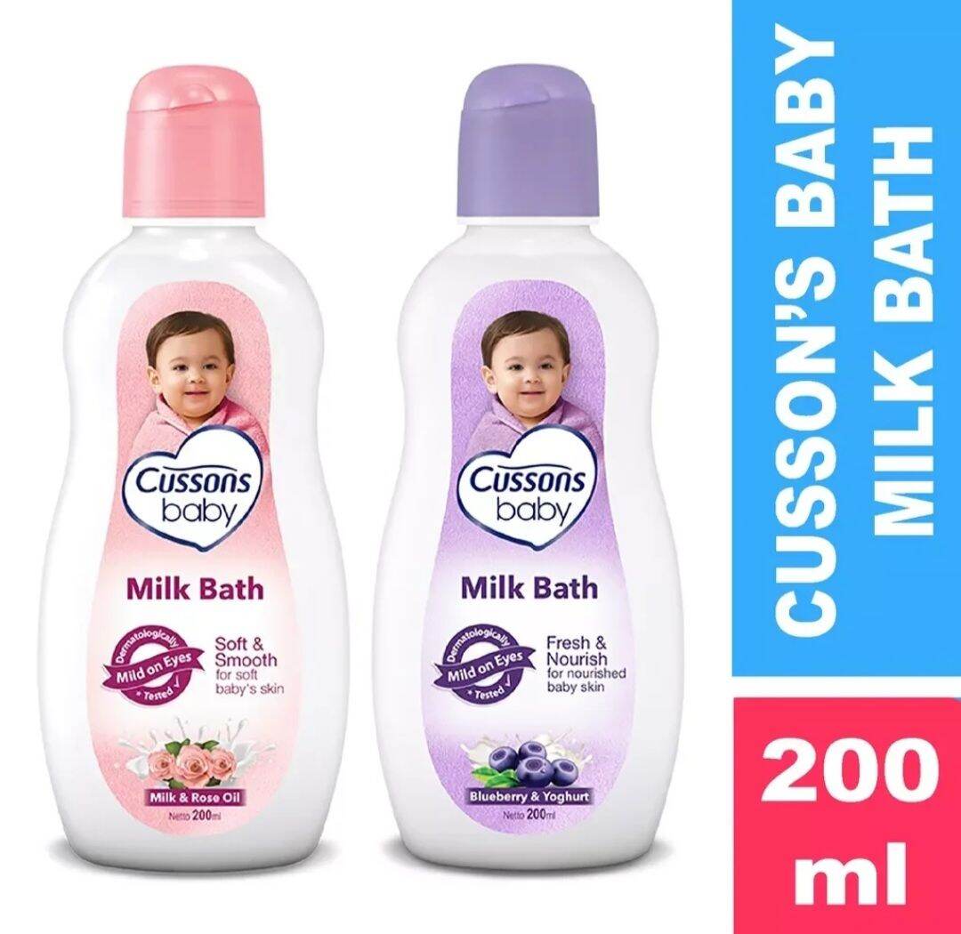 cusson baby milk bath 200ml | Lazada Indonesia
