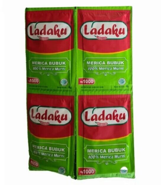 Ladaku Merica bubuk renceng isi 12 sachet 4g | Lazada Indonesia