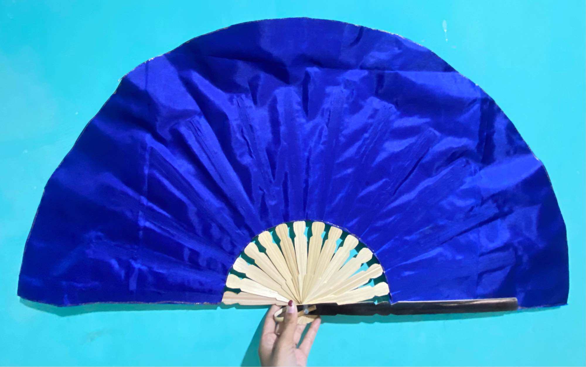 Kipas tari kipas kain kipas tangan kipas nari kipas bambu ukuran super ...