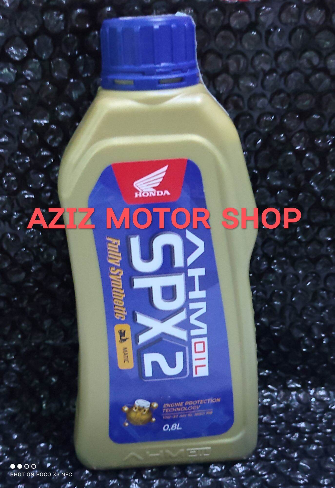 SPX 2 AHM OIL 800ml SYNTHETIC FOR MATIC NEW KEMASAN TERBARU PROMO ...