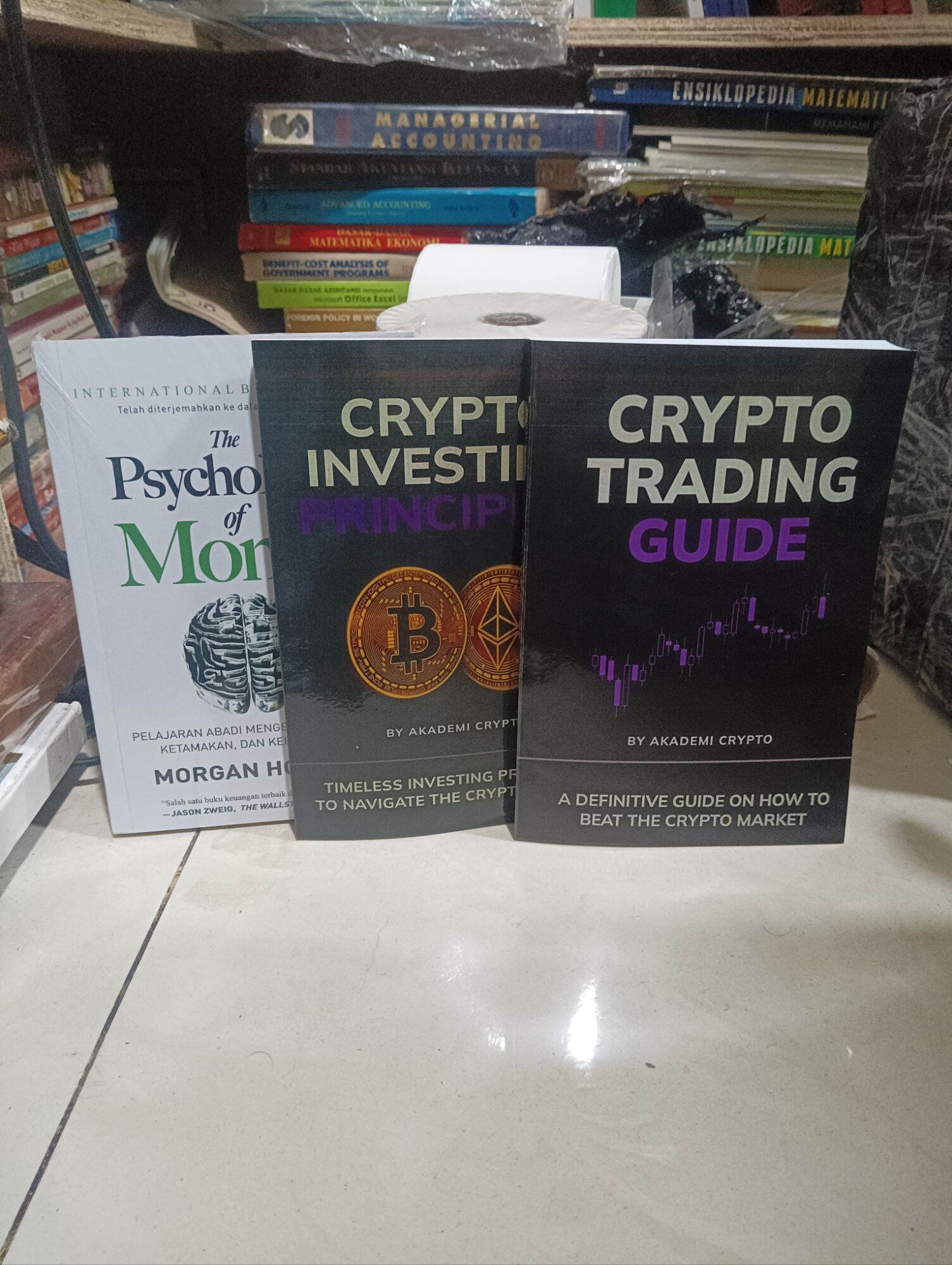 Crypto trading guide the psychology of money crypto investing principles paket 3 buku | Lazada ...