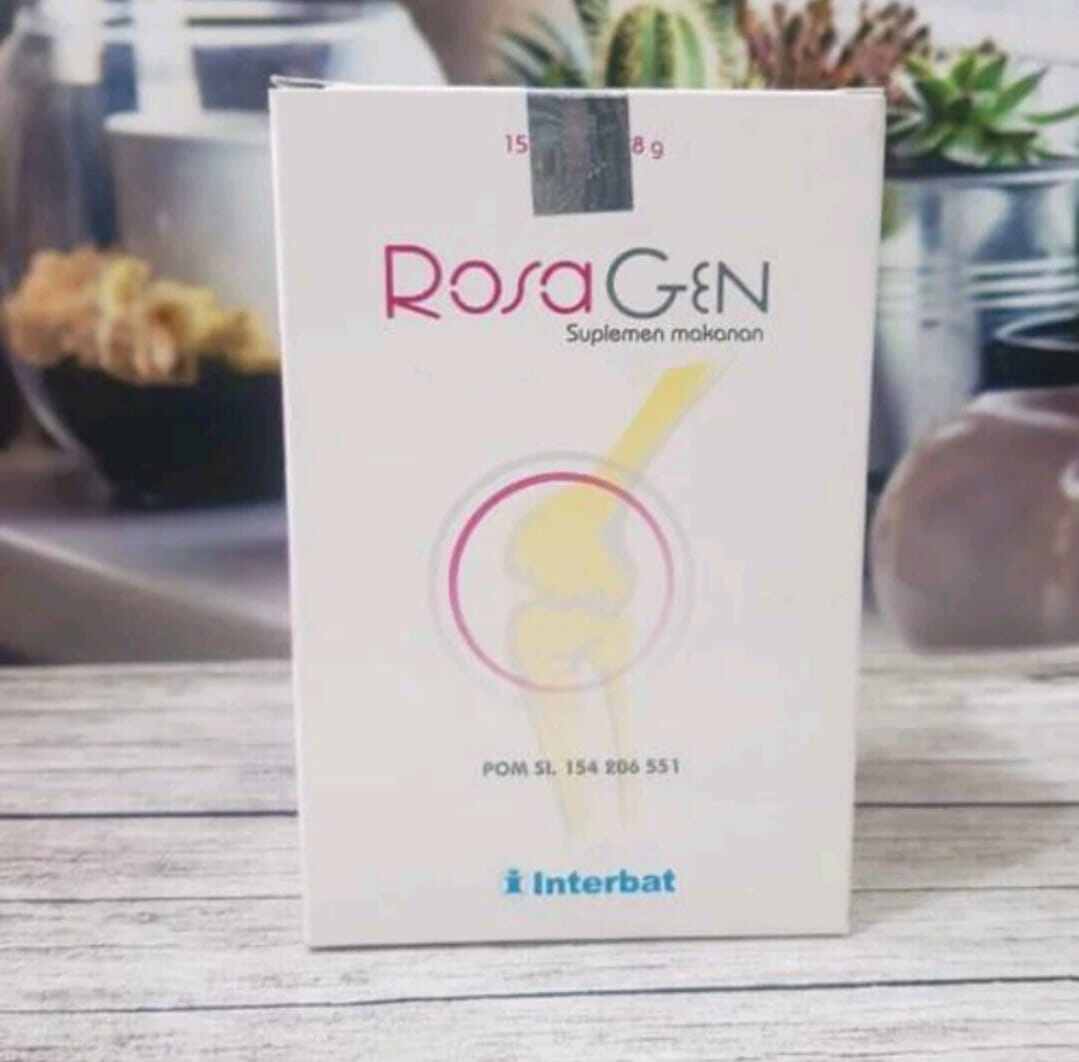 Rosagen Force 15 Sachet - Suplemen Gangguan Otot Dan Tulang | Lazada ...