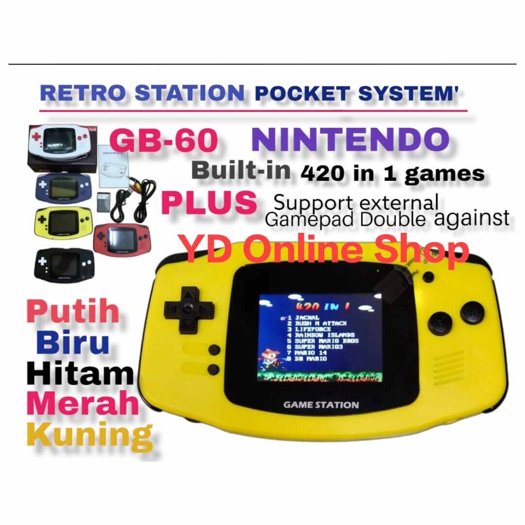 Game boy Nintendo GB-60 Gameboy | Lazada Indonesia