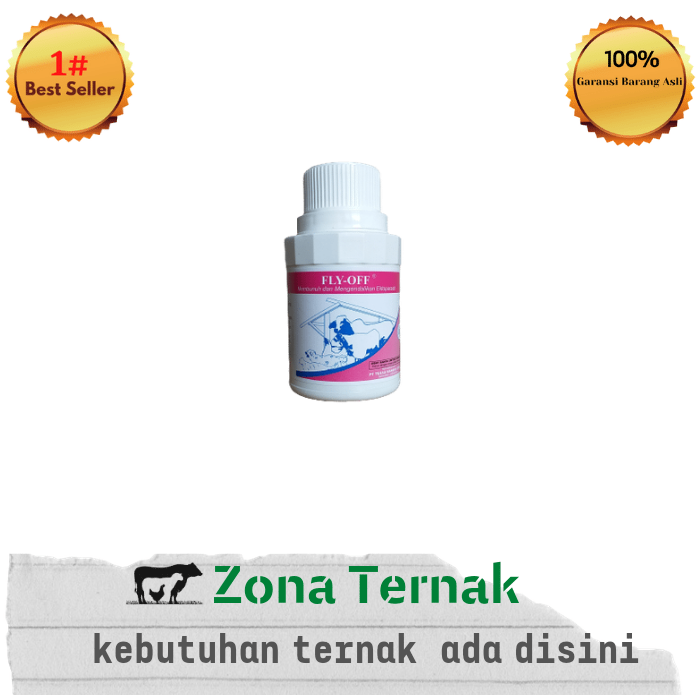 FLY OFF 100 ML - obat lalat kutu gudik parasit semprot sapi kambing ...