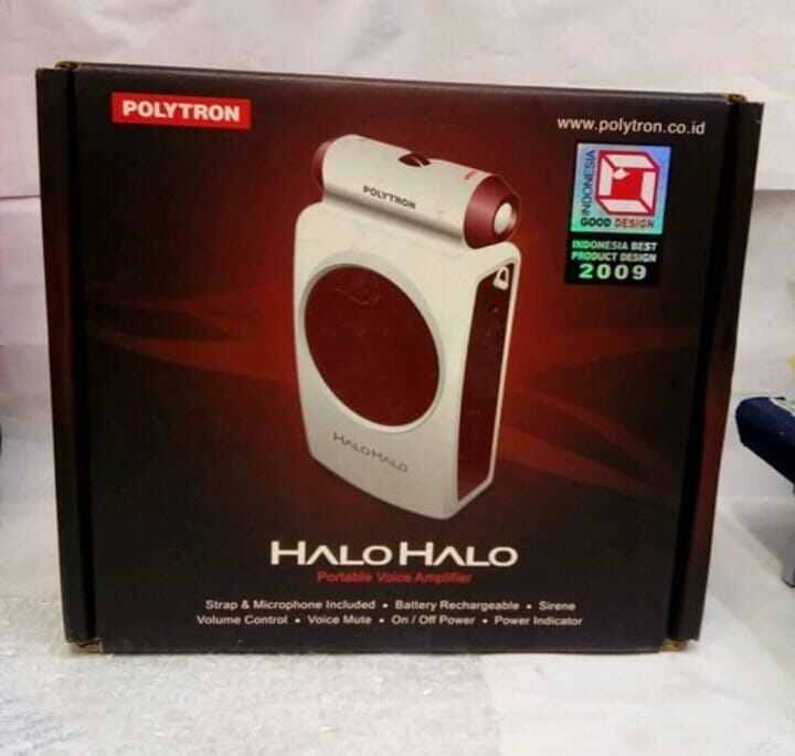 POLYTRON Portable Halo Halo Voice Amplifier original | Lazada Indonesia