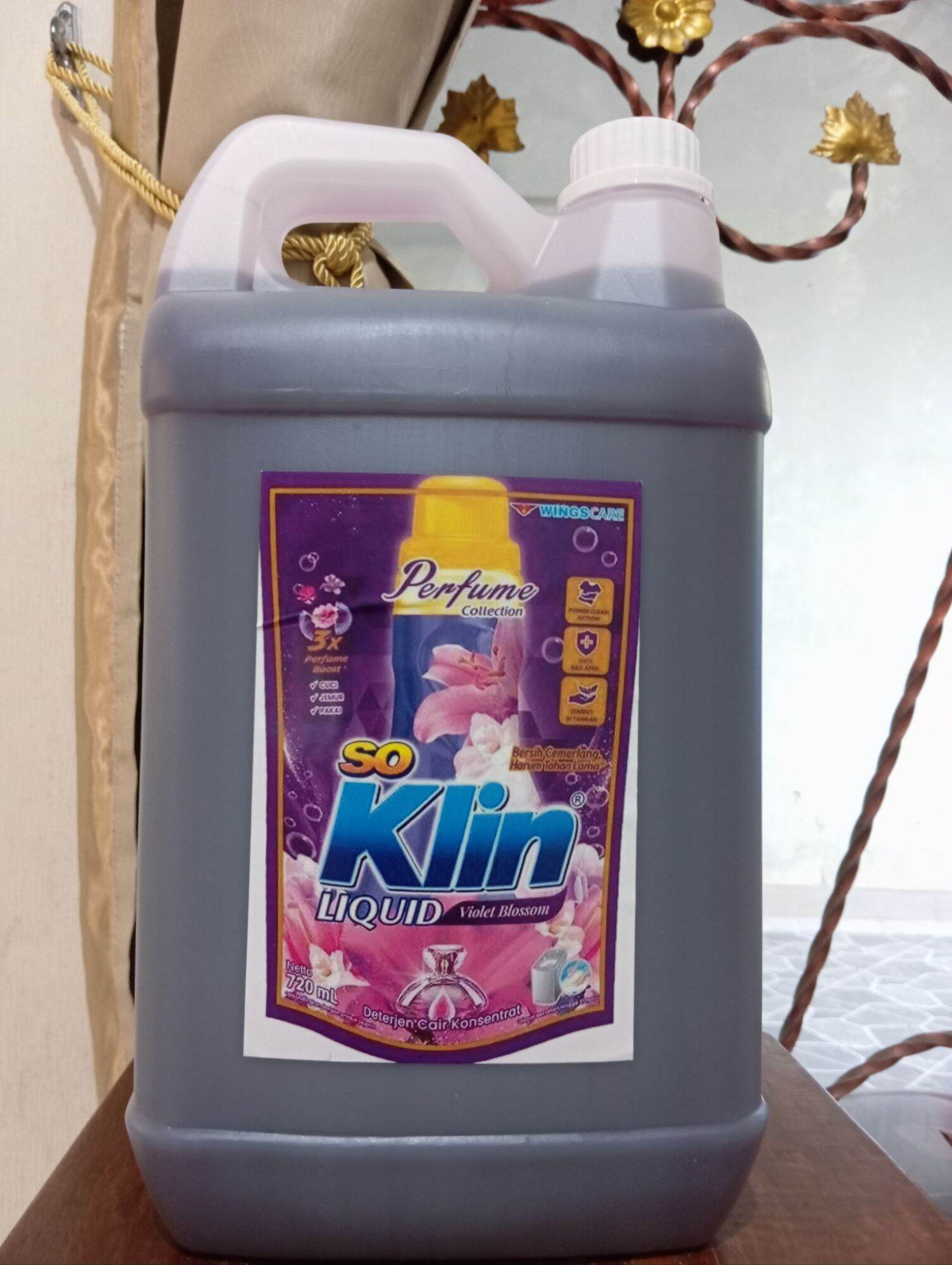 DETERJEN CAIR LAUNDRY,DRIGEN UNGU 5 LITER Tanpa stiker | Lazada Indonesia