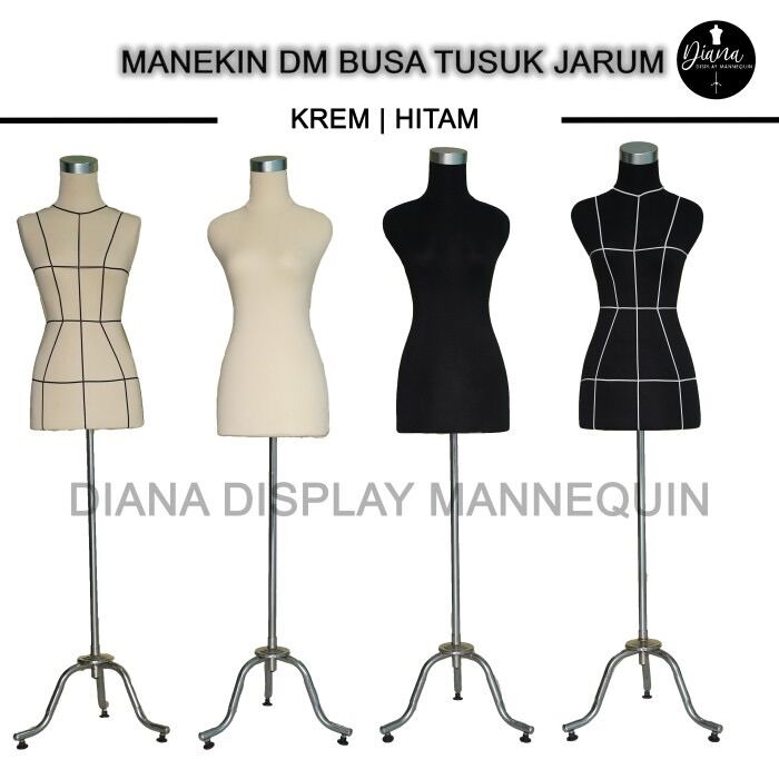 MANEKIN DM WANITA TERBUAT DARI FULL BUSA, BISA TUSUK JARUM | Lazada ...