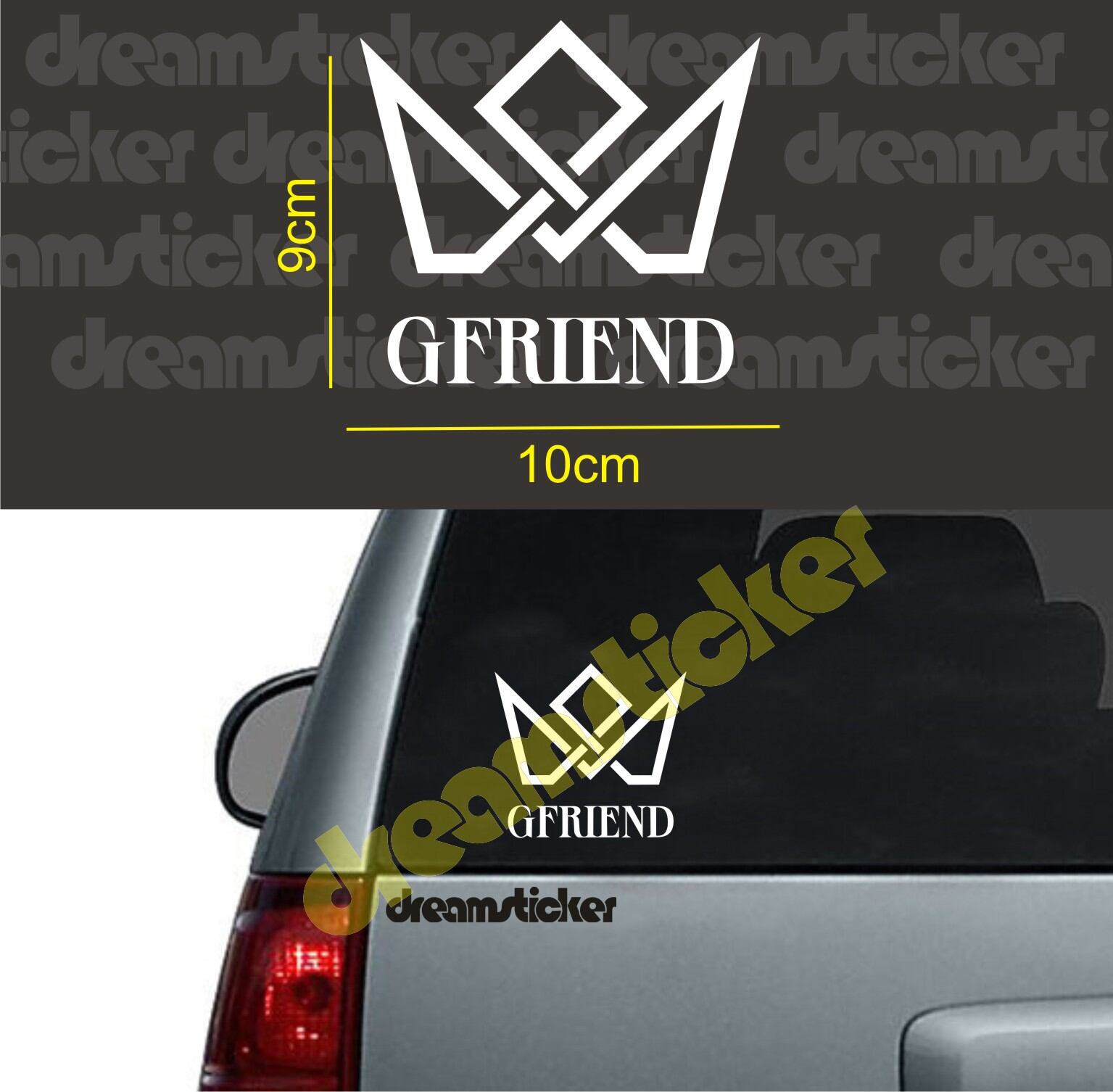 Cutting Sticker GFriend Logo KPop Stiker | Lazada Indonesia