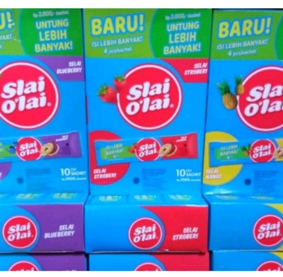 Slai Olai Biskuit Selai 10 x 32 gram | Lazada Indonesia